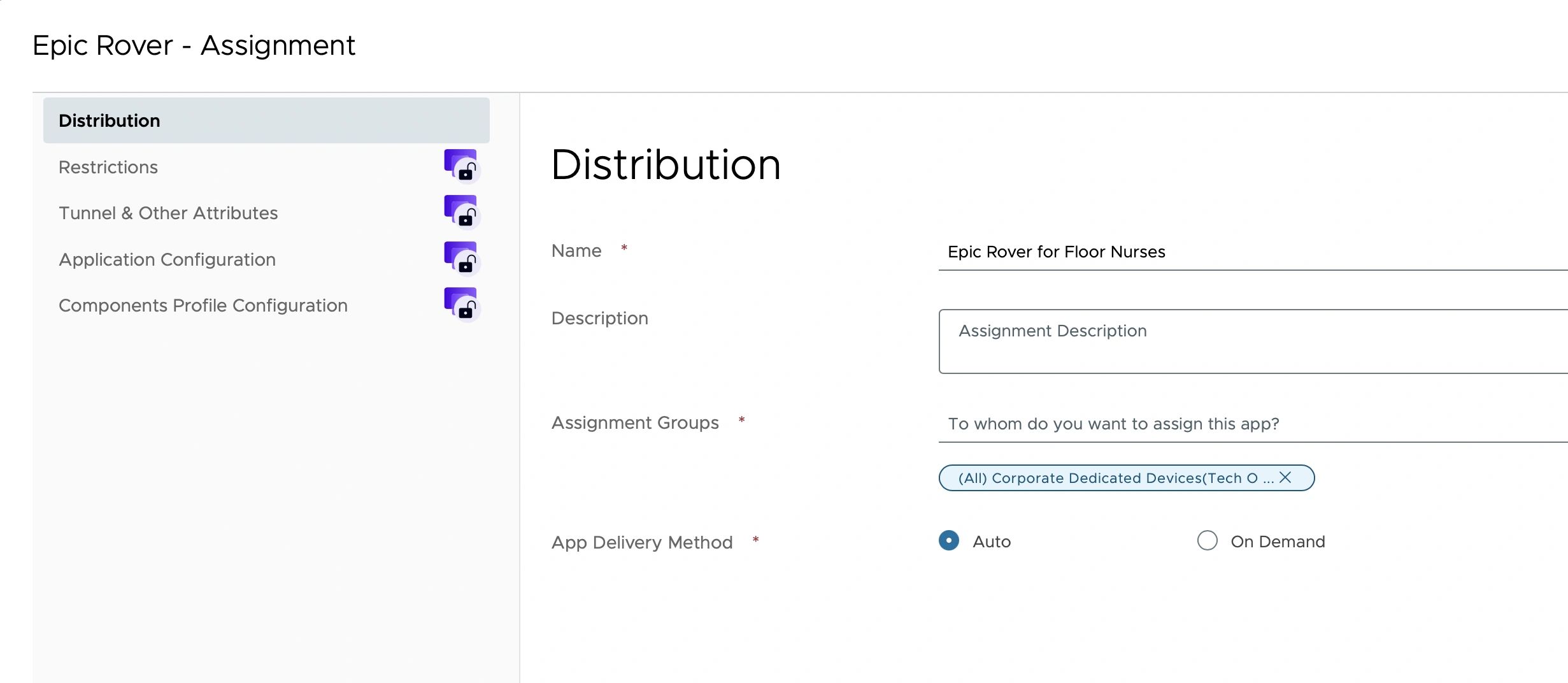 Deploy Epic Rover Pre-Configured for Mobile Device workspace one app ...