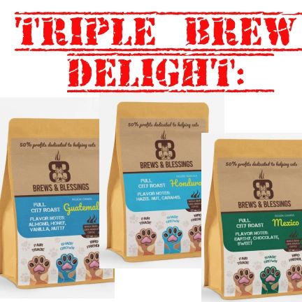 Save $5! Pick our Triple Brew Delight: Pick 3 Coffee Gift Set