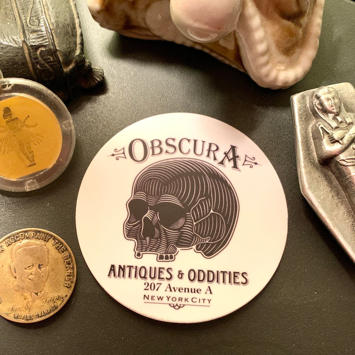 Obscura Antiques & Oddities Sticker