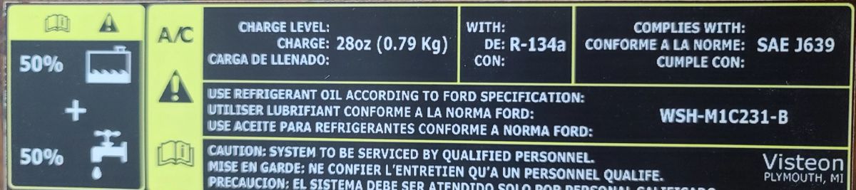 Underhood Decals/self adhesive stickers