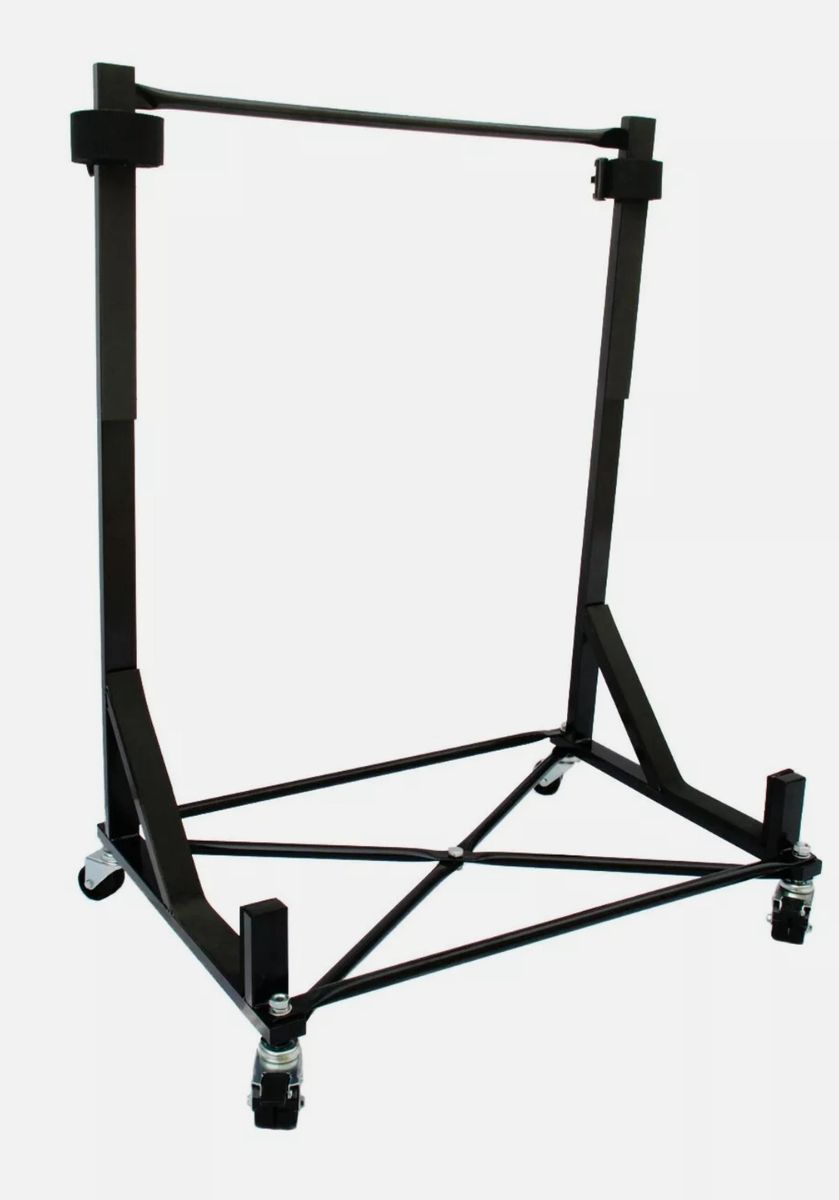 Hardtop stand with wheels