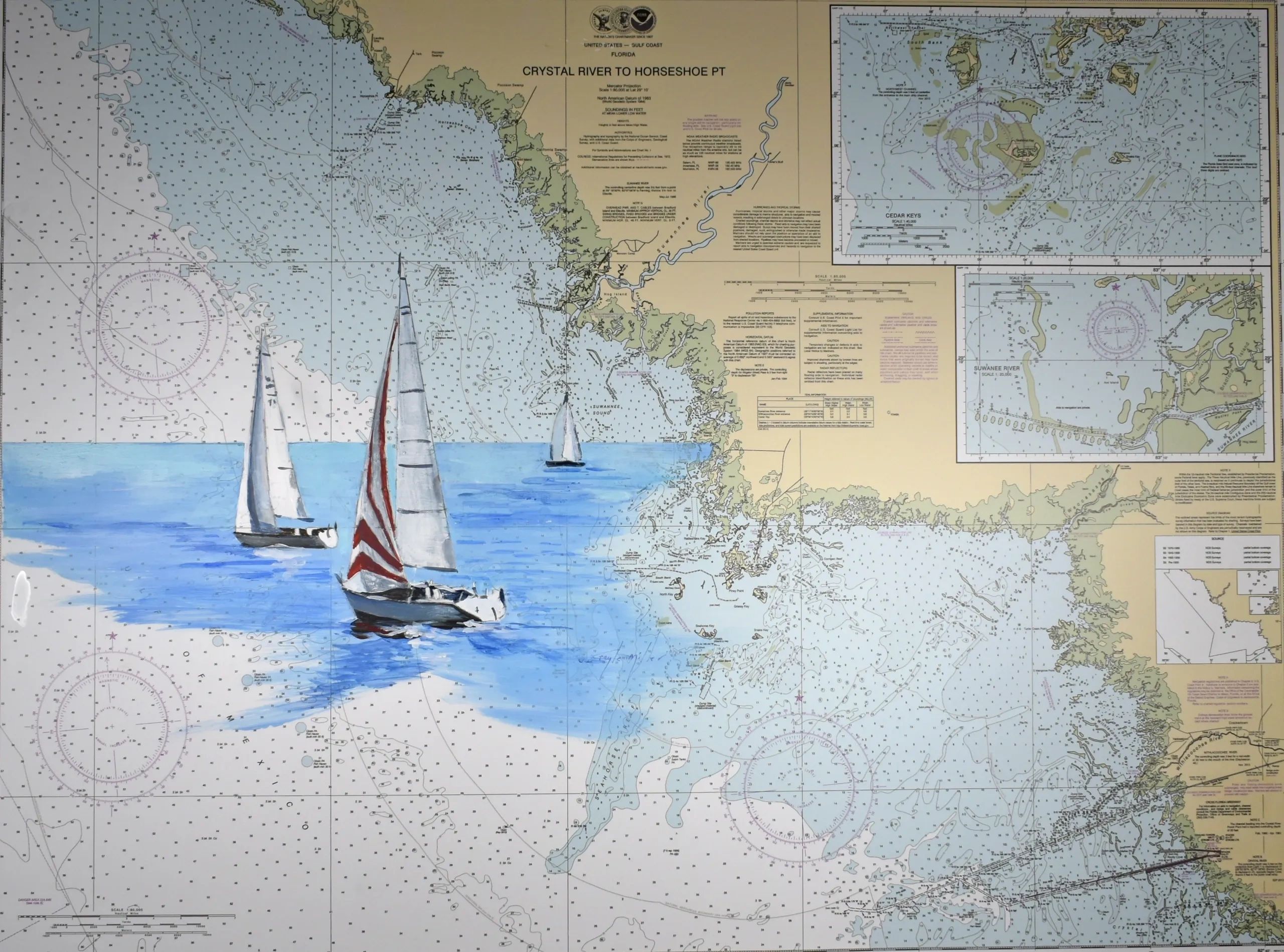 Nautical Chart Art