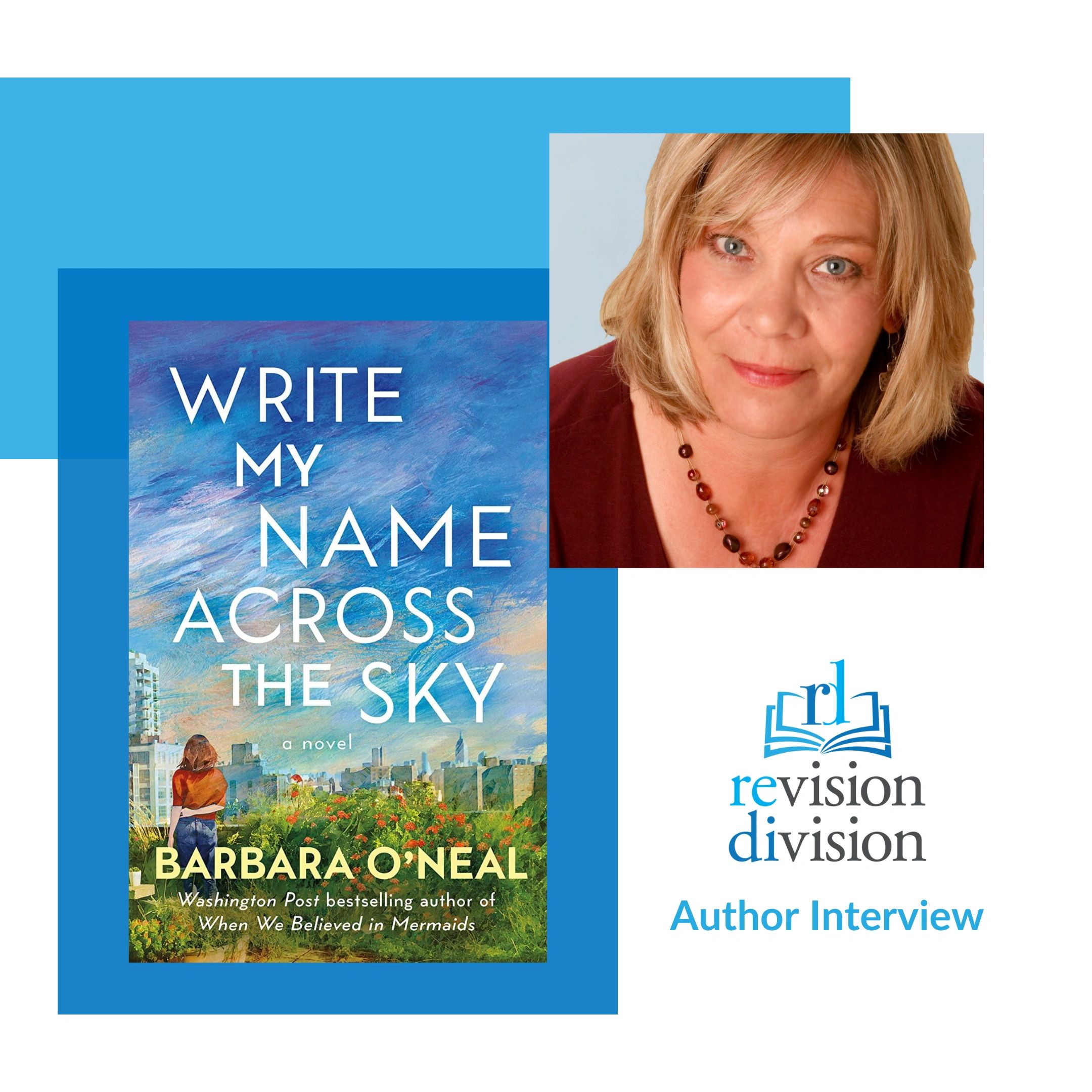 Write My Name Across the Sky Author Interview