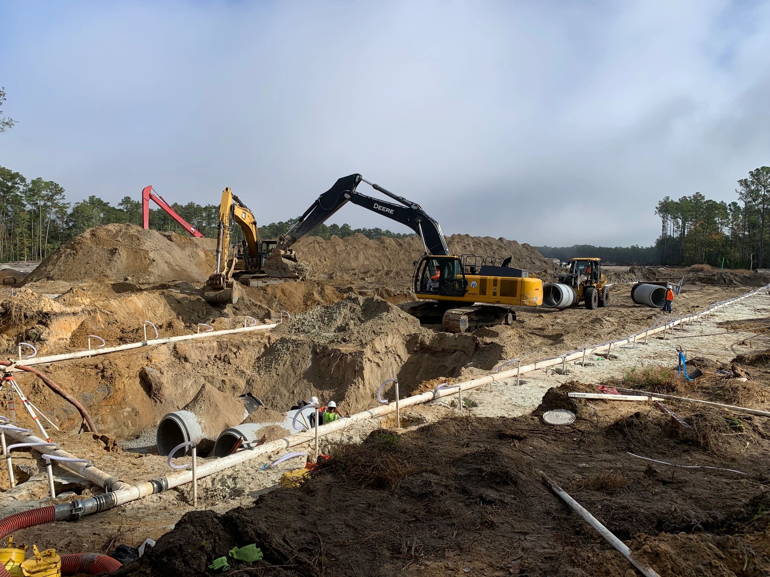 Underground Utilities Contractor for Land Development | Whitestone ...