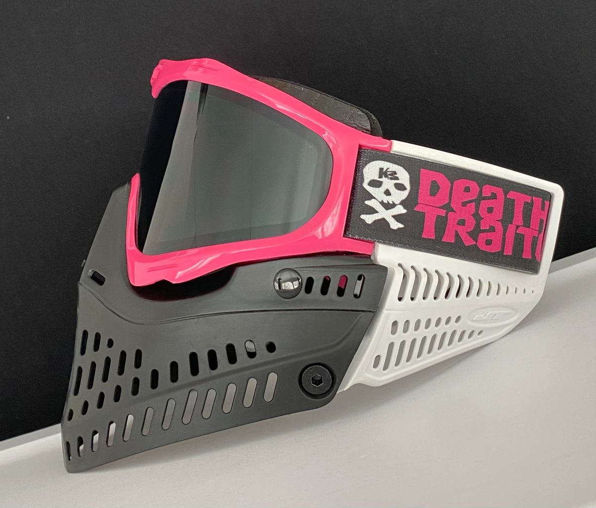 All New Custom Pink Black JT Proflex Paintball Mask Goggle w/ Smoke ...