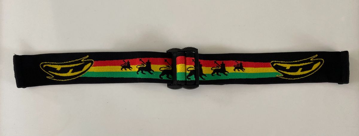 JT Proflex Limited Edition Woven Paintball Mask Goggle Strap - Rasta