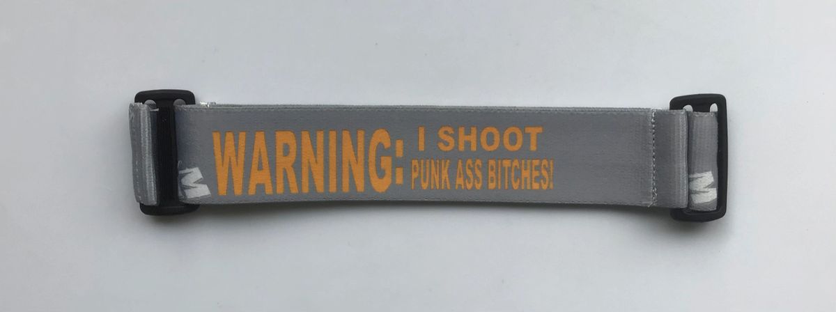 Limited Edition KM Warning Gray Strap