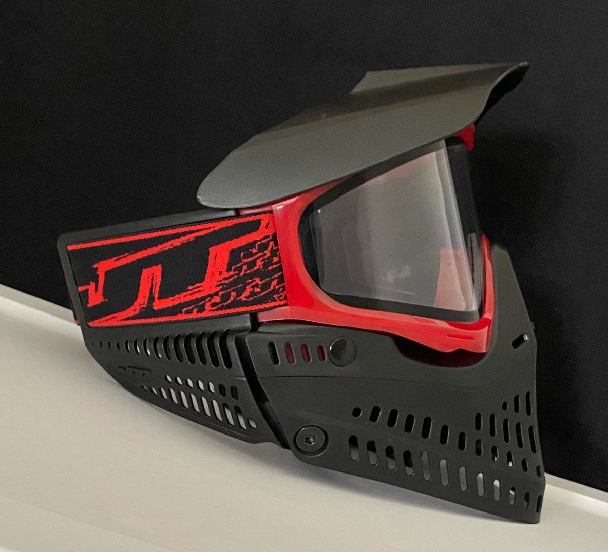 Custom ICE Red Limited Edition JT Proflex Paintball Goggle Mask ...