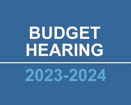 Notice of Budget Hearing