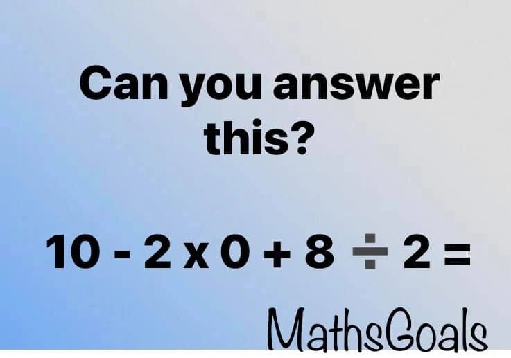 Working out calculations the right way