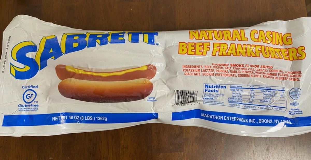 Sabrett Natural Casing Hot Dogs