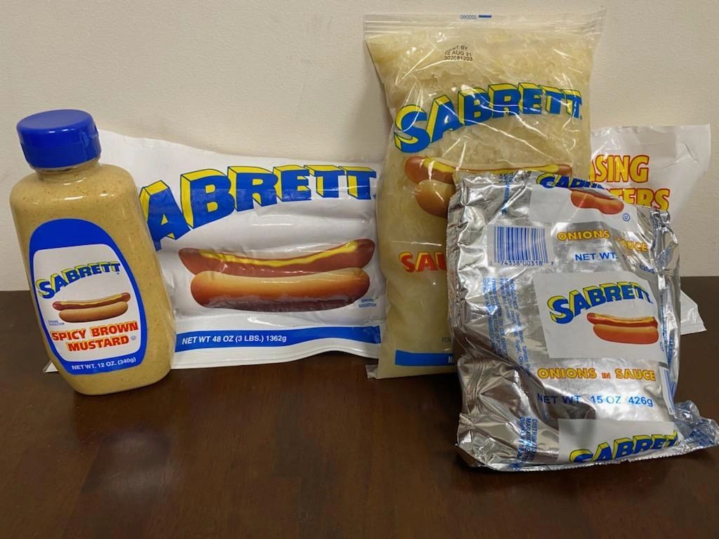 Circle Line Package 3 lbs Sabrett Natural Casing Frankfurters, Sabrett ...