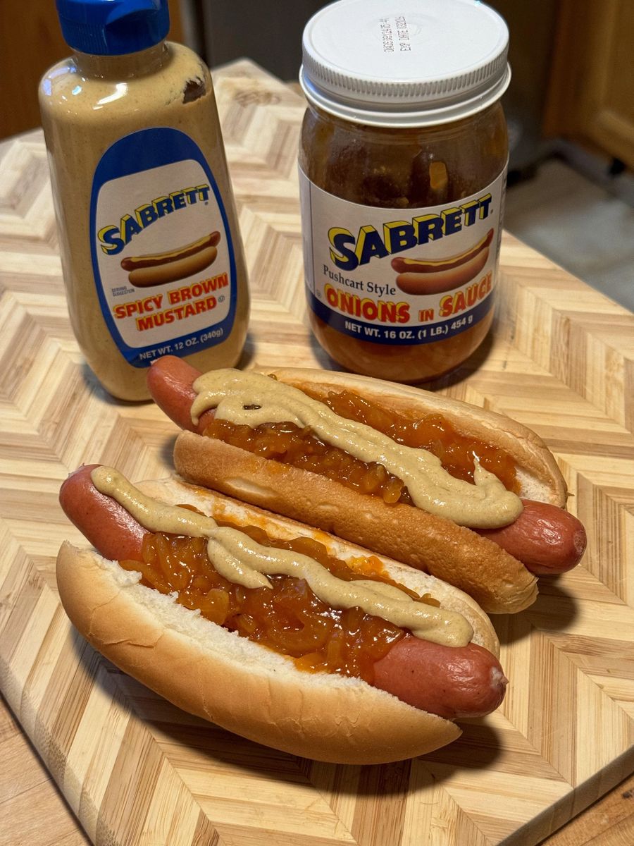 Sabrett Push Cart Style Onions (3) 15 oz. foil bags