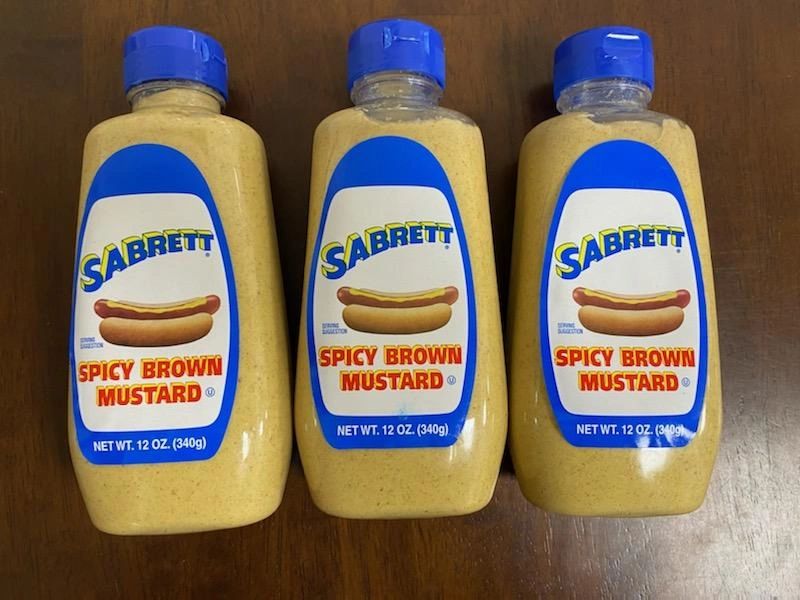Sabrett Mustard (3) 12 oz. Btls