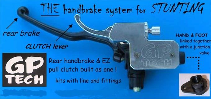 Lever-Style Rear Hand Brake