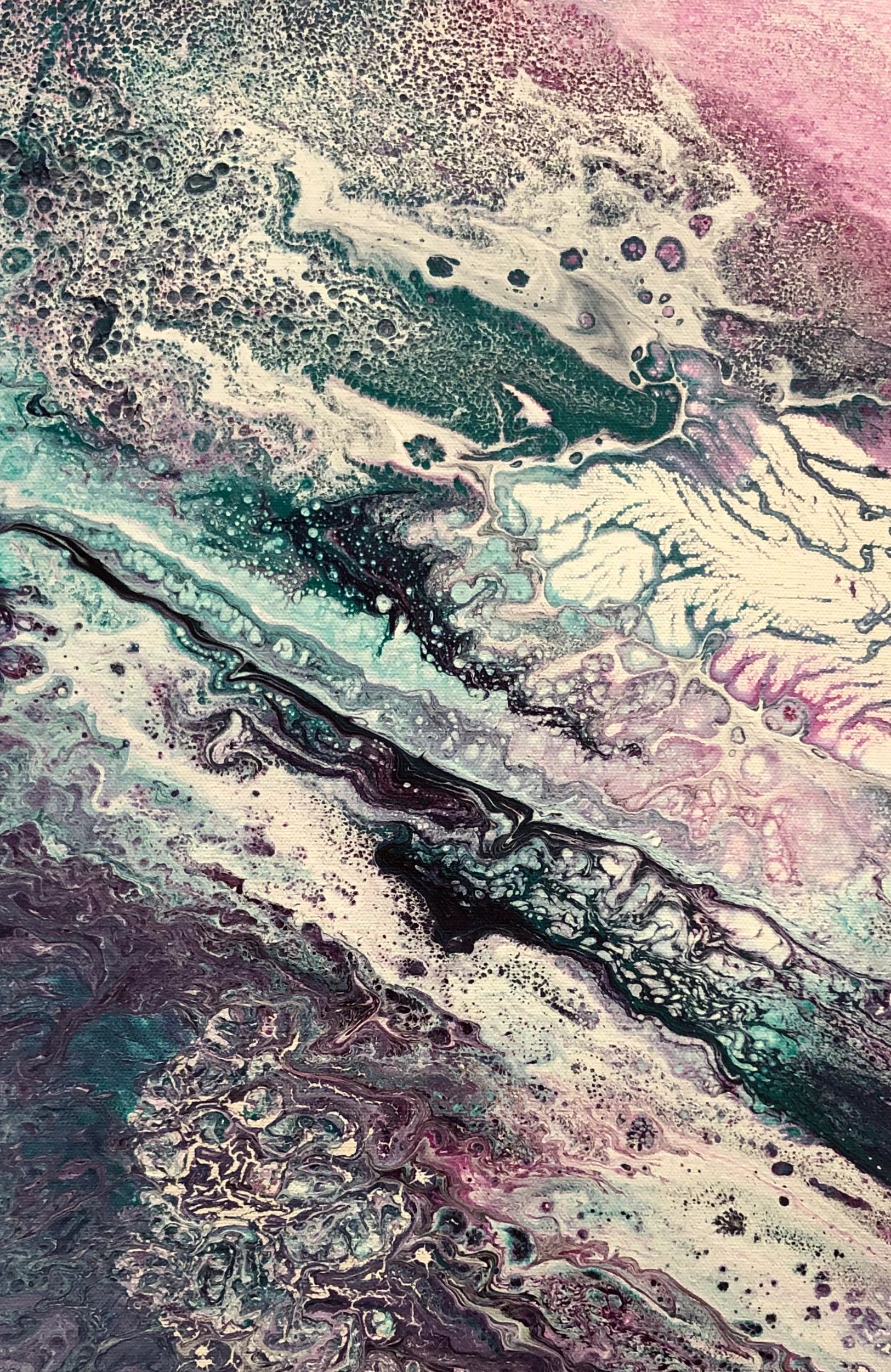 Johnson Abstract Art - Abstract Art, Original Art, Acrylic Paint