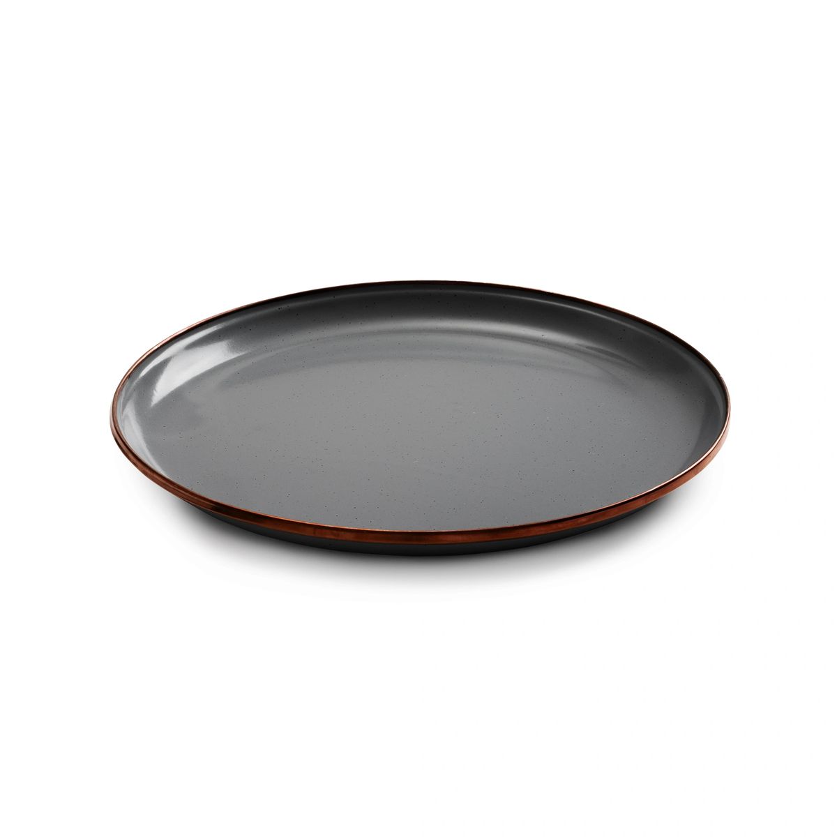 Enamel Deep Plate - set of 2