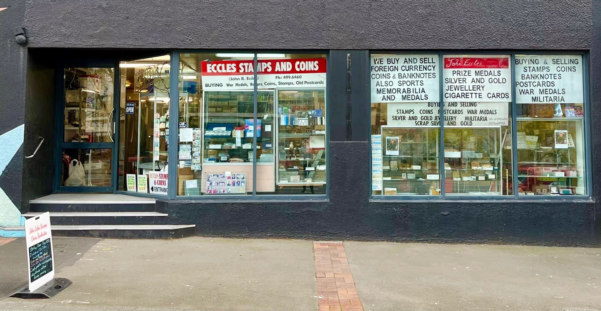 John Eccles Stamps and Coins