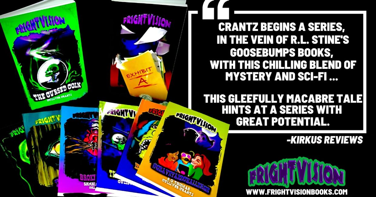 FrightVision - Spooky, Mysterious, Middle Grade Books