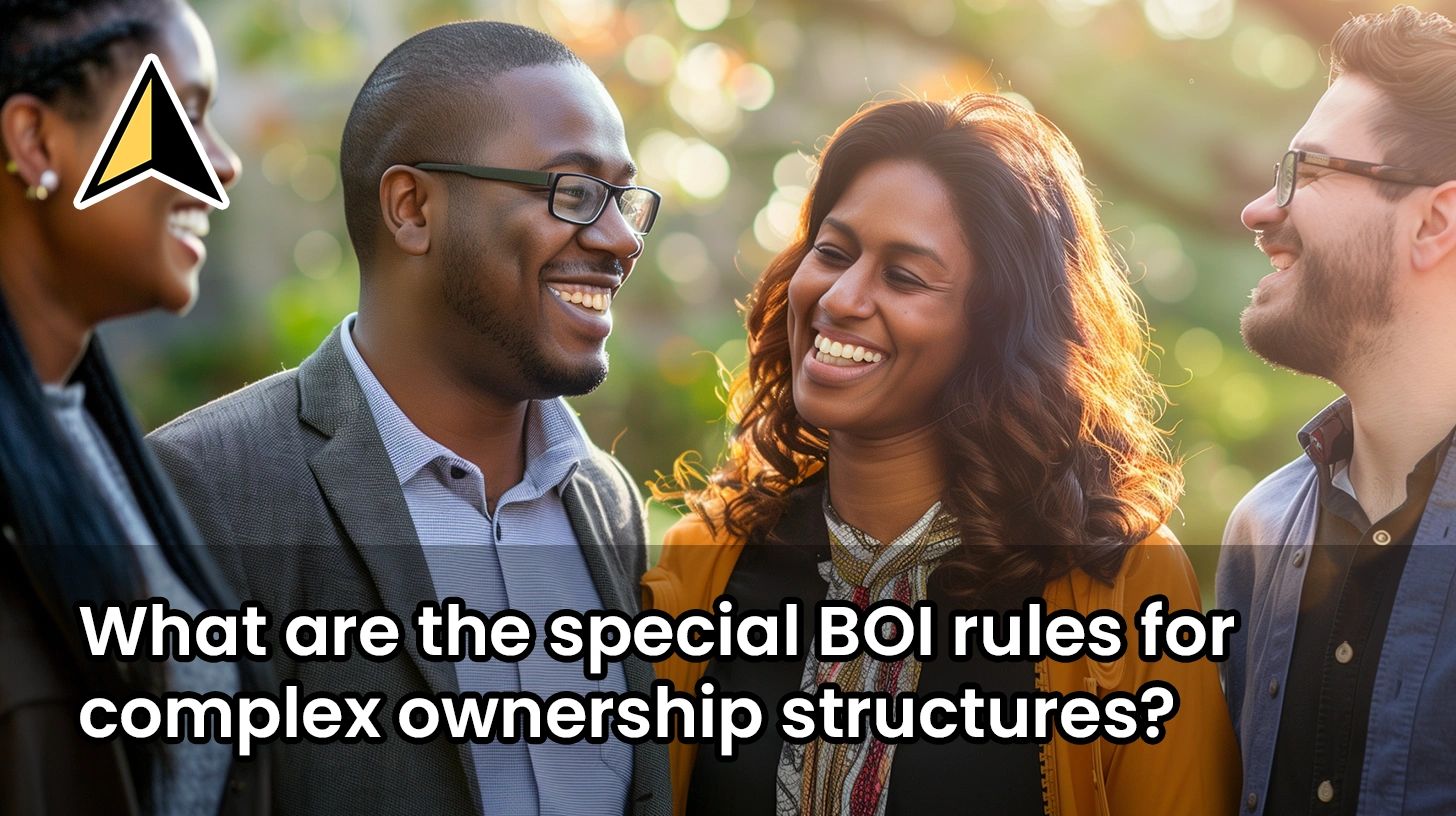 What are the special BOI rules for complex ownership structures?