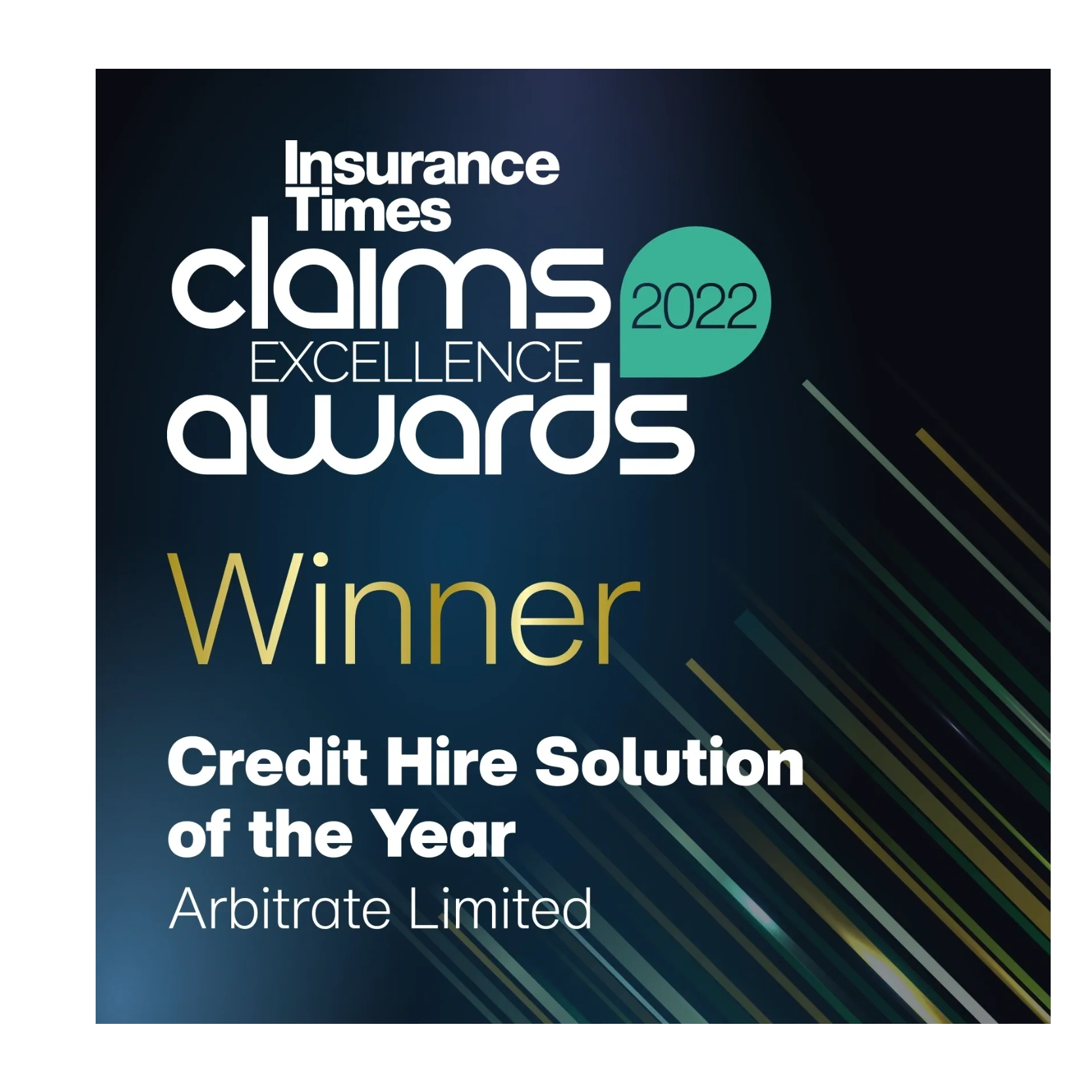 Delighted to win another award!