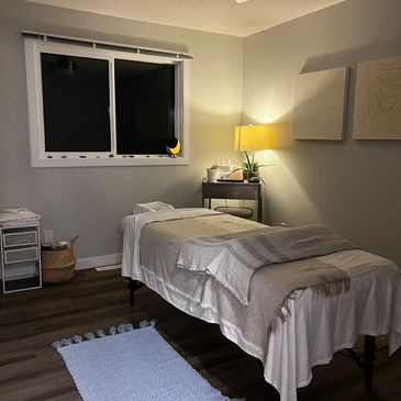 Massage Room Rental | Rising Moon Studio
