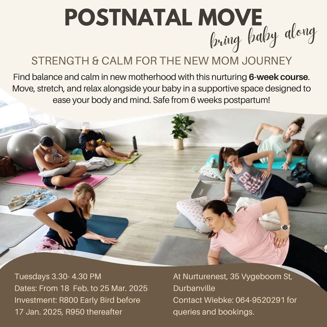 Postnatal Move: 6 week course (Feb-March)