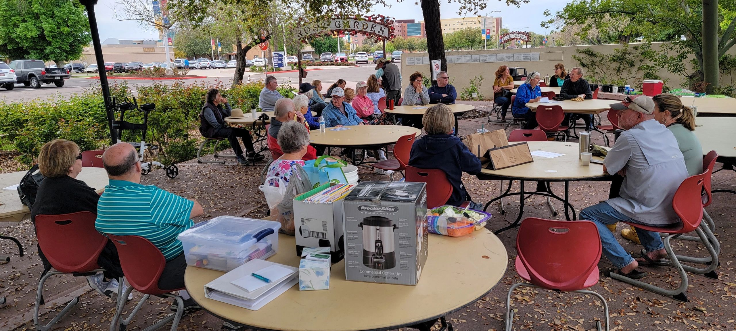 How to Graph Roses at the Garden