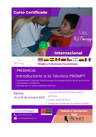 CURSO PROMPT EN CHILE | IuTherapy