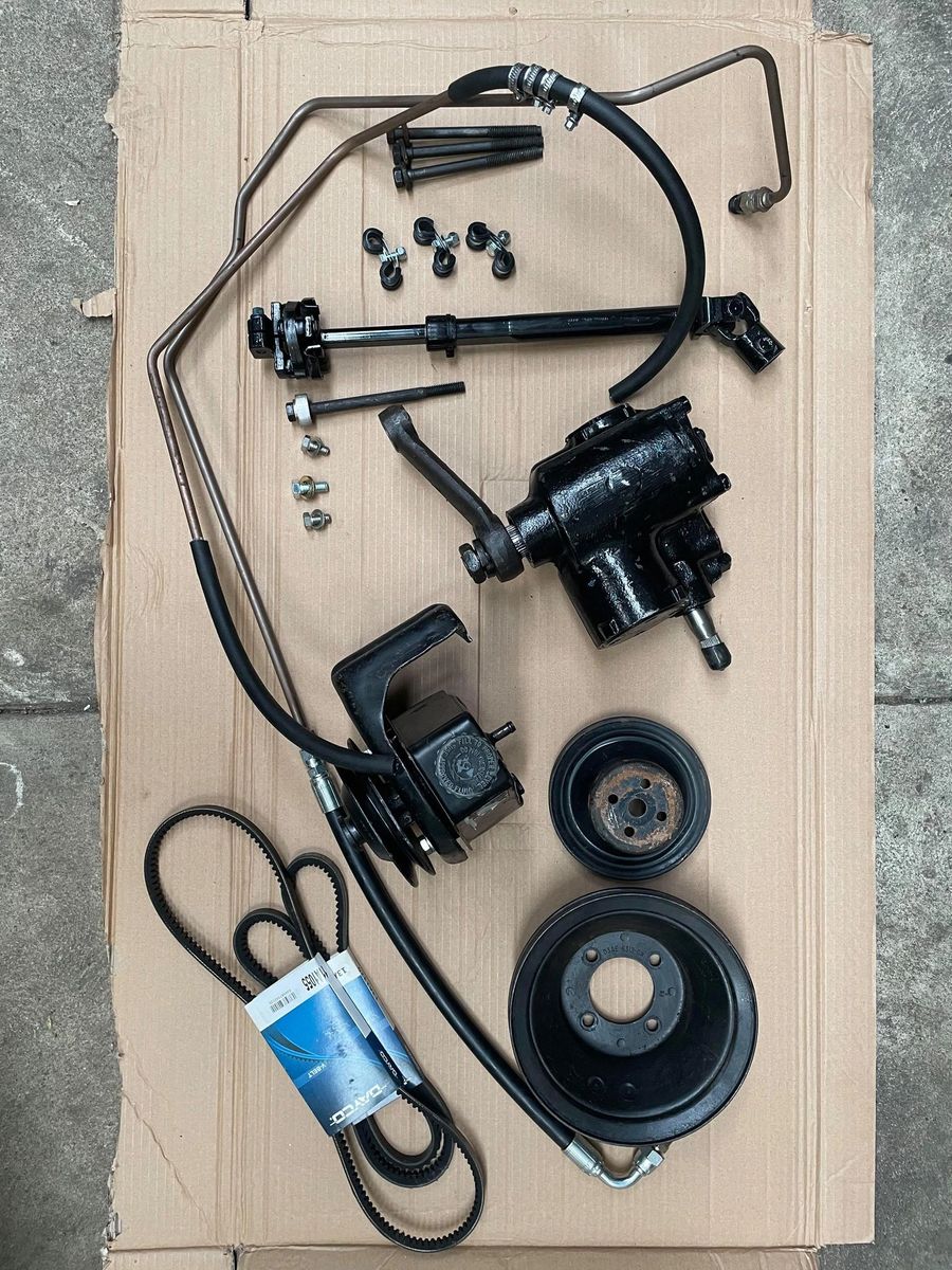Ford F100 F150 F250 F350 Bronco 2WD/4WD Power Steering Conversion Kit ...