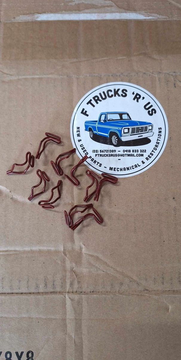 Ford F100 F150 F250 F350 Door Trim Clips Metal Style