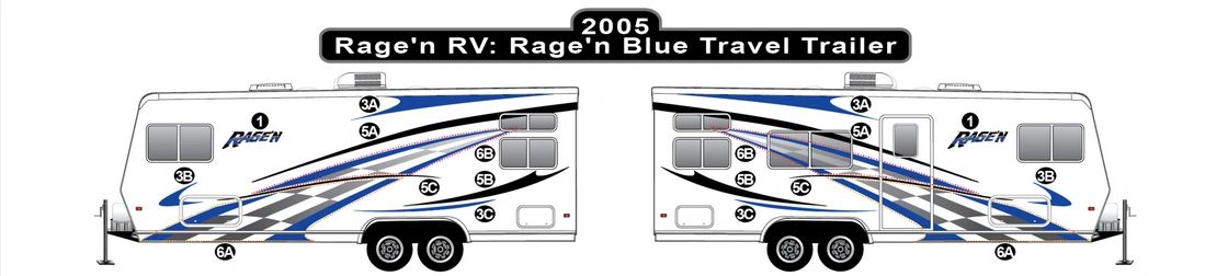 2005 Ragen TT-Travel Trailer Blue Version