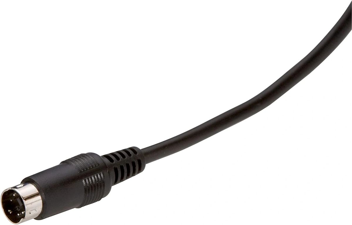 6-Feet S-VHS Video Cable Black
