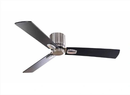 12V RV Ceiling Fan w/ Wall Switch - 4 Speed - 42" Diameter - Brushed ...