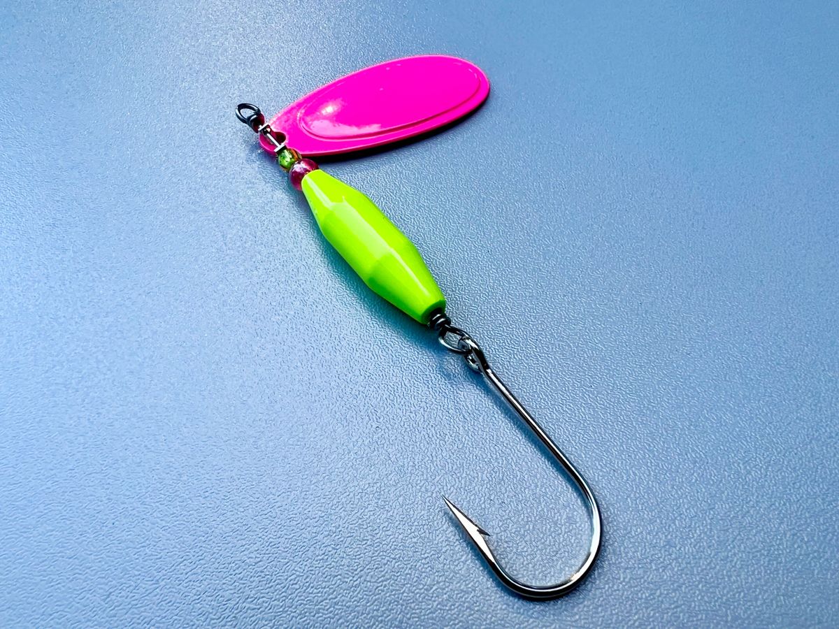 "Coho Cocktail" Torpedo Spinner - Salmon & Steelhead Lure