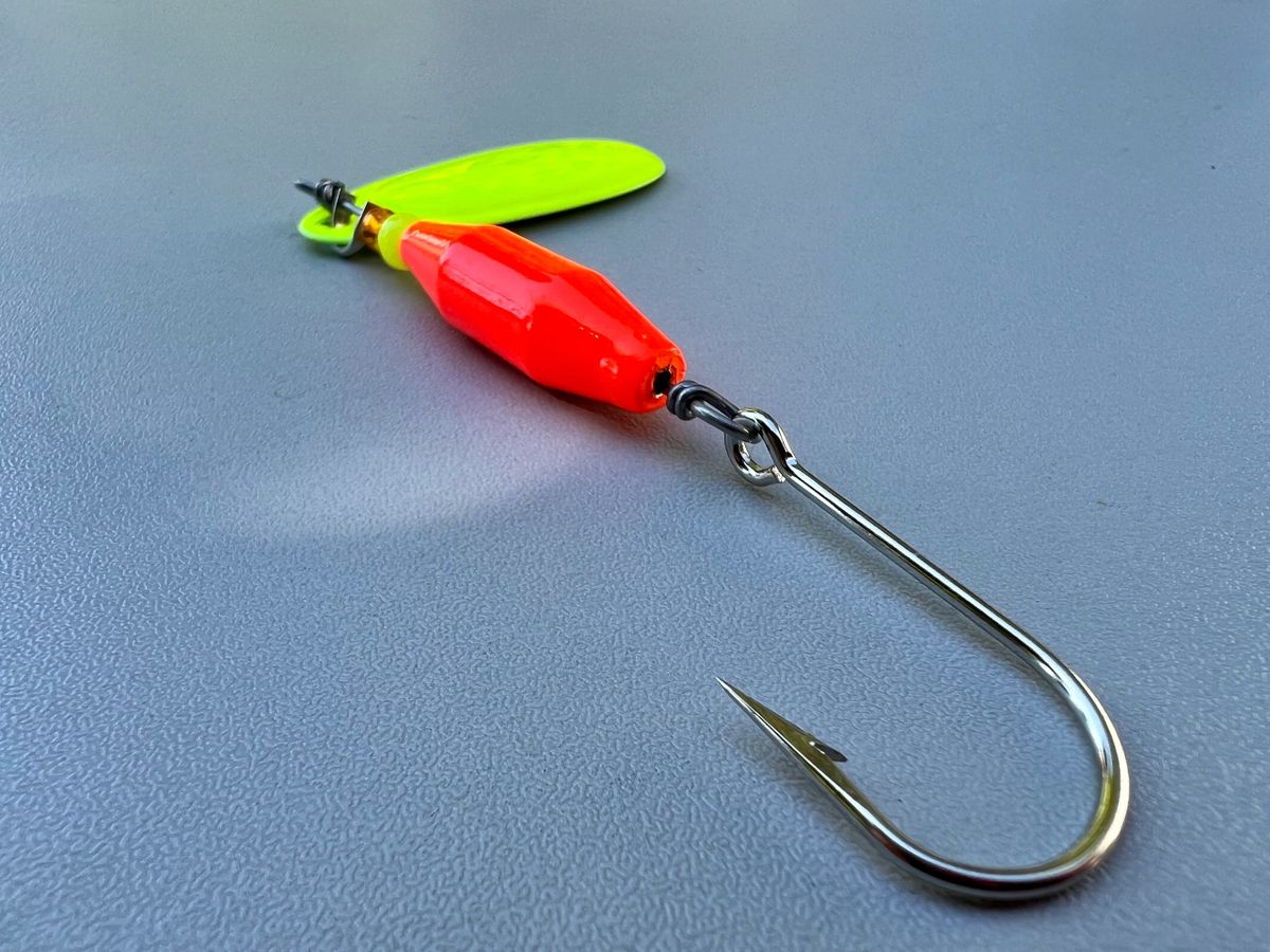 "Coho Crusher" Torpedo Spinner 3/8oz-1/2oz Salmon & Steelhead Lure