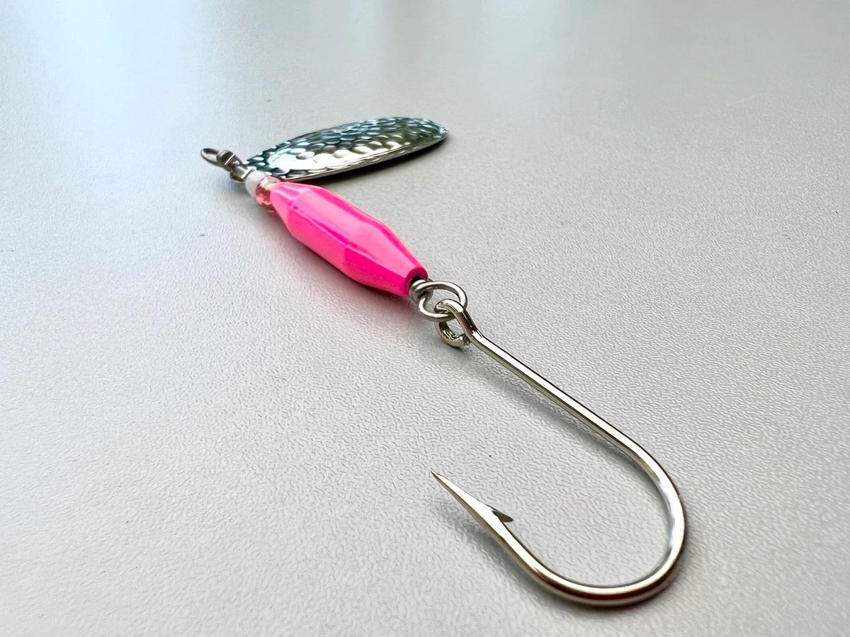 "Pink & Chrome" Torpedo Spinner