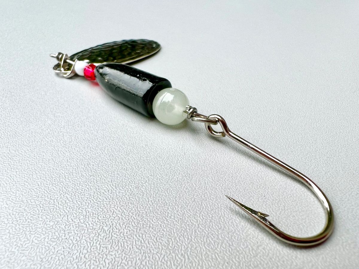 #4 "Nightmare Glow" Bullet Spinner - Salmon - Steelhead - Trout Lure