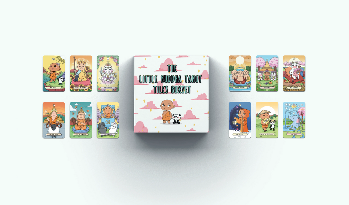 Little Buddha Tarot Tiles Boxset