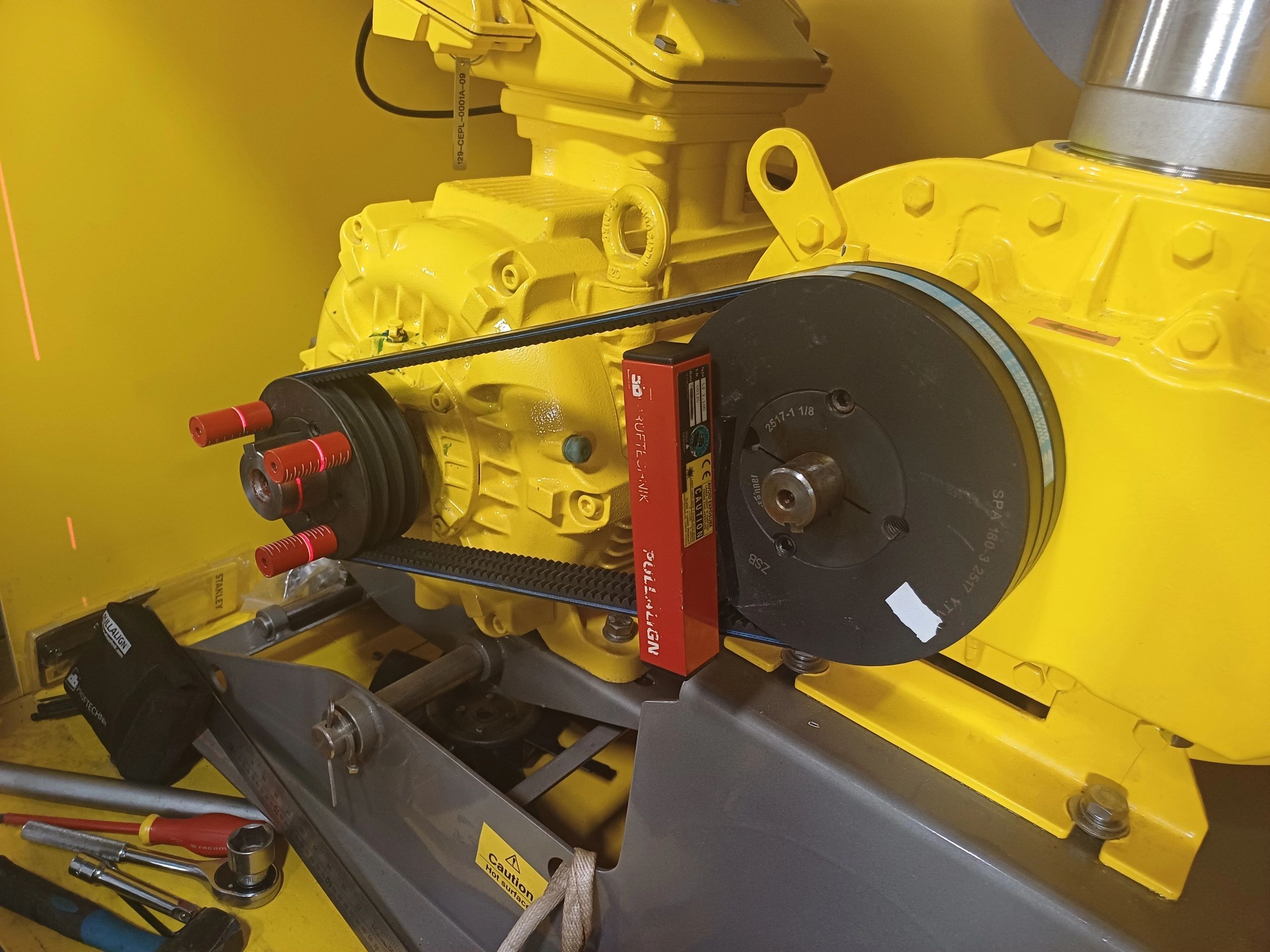 Case Study: Laser Belt & Pulley Alignment for Blower Units