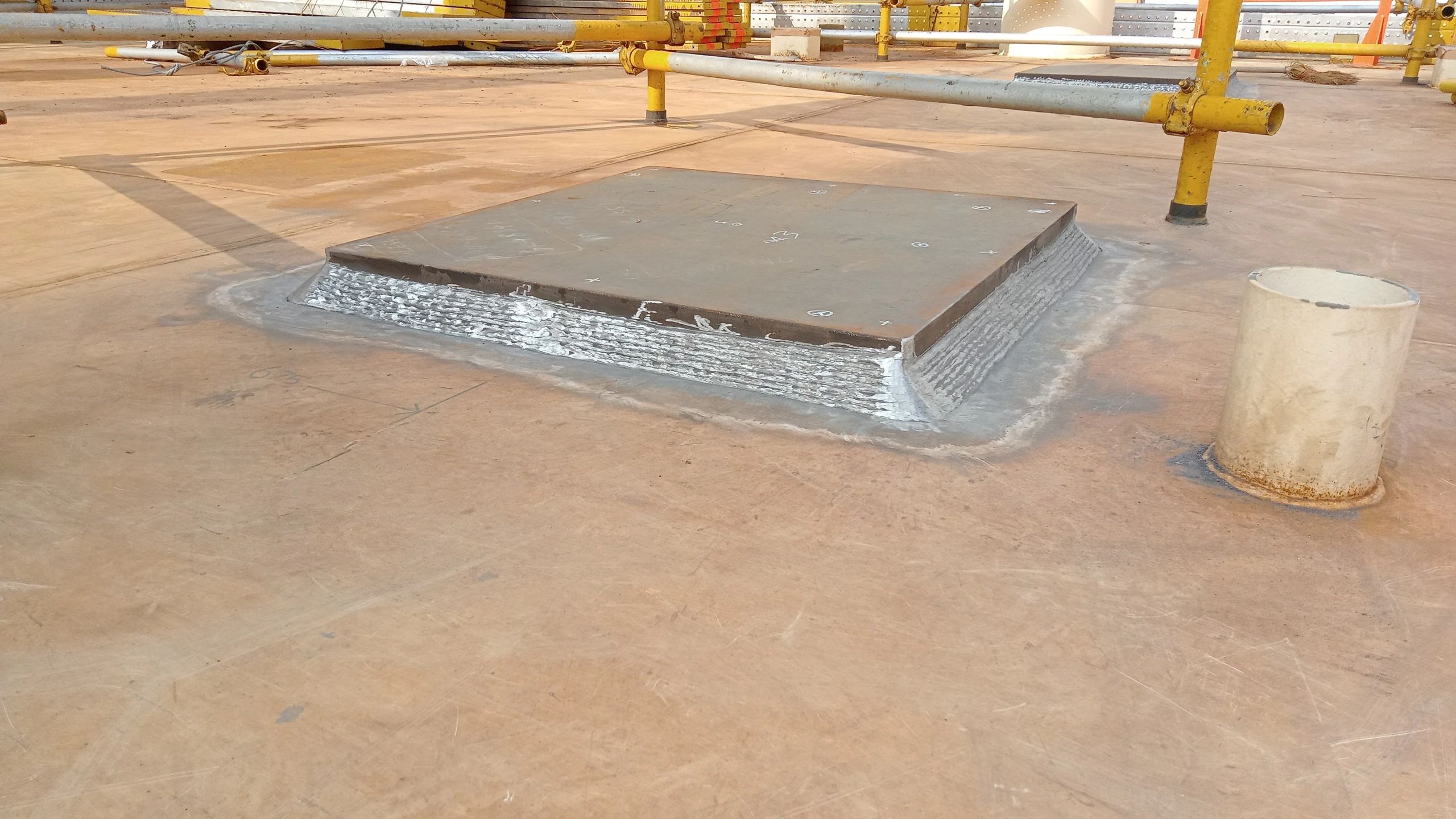 Soleplate Installation and Levelling in Equipment Skids