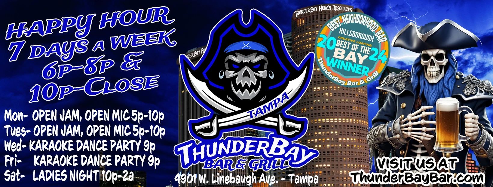 ThunderBay Bar - Bar, Karaoke, Live Music, Bar