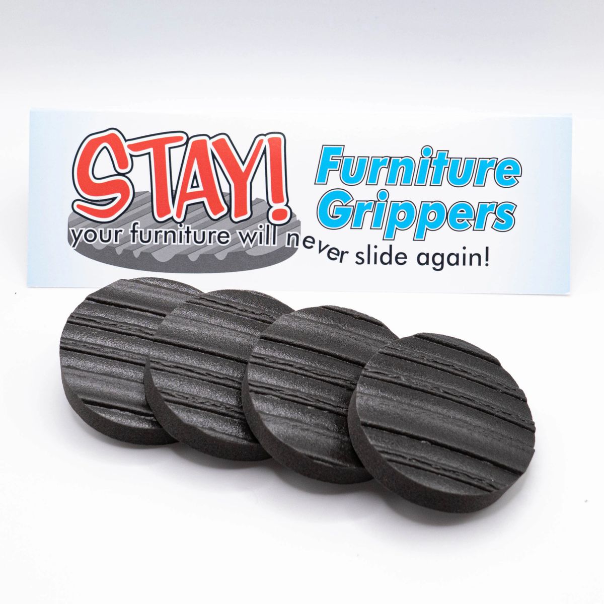 2-Inch Round STAY! Furniture Grippers