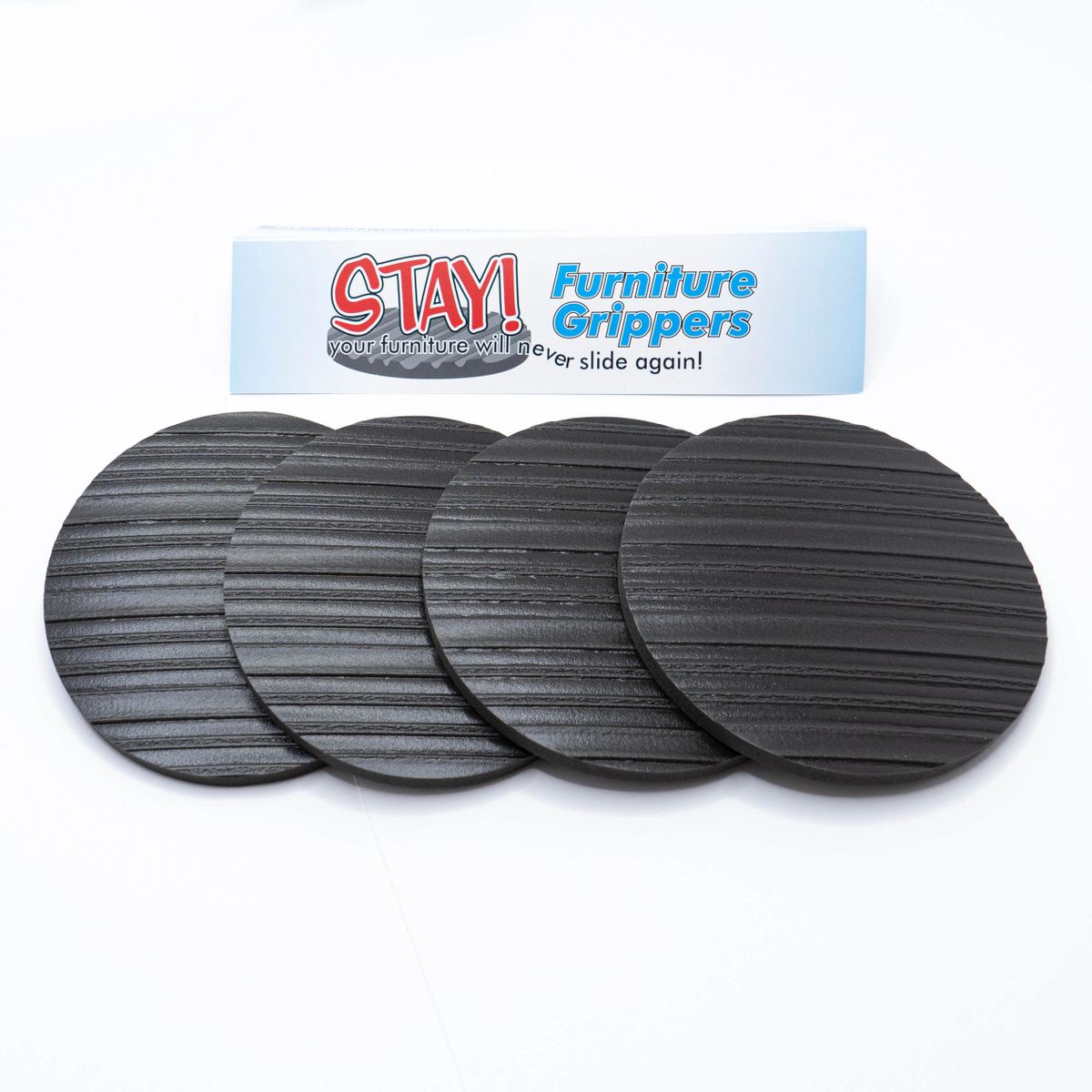 5- Inch Round STAY! Furniture Grippers