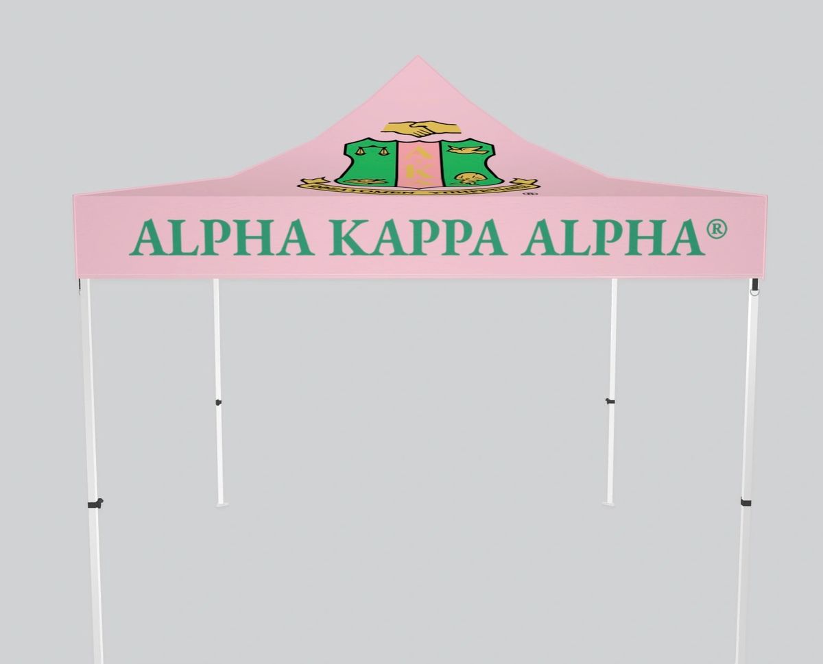 Alpha Kappa Alpha® Personalized Tent (Pink)