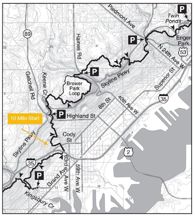 10 Mile Distance almost Full!