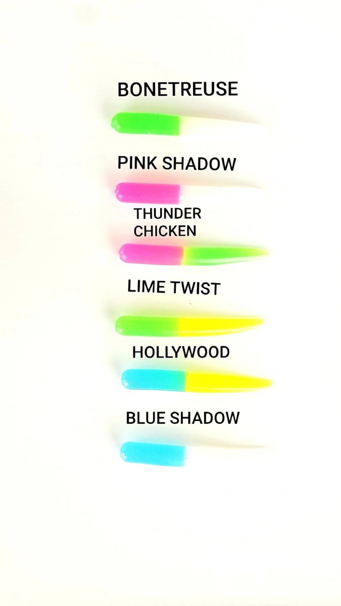 HOT RODS GLOW COLORS