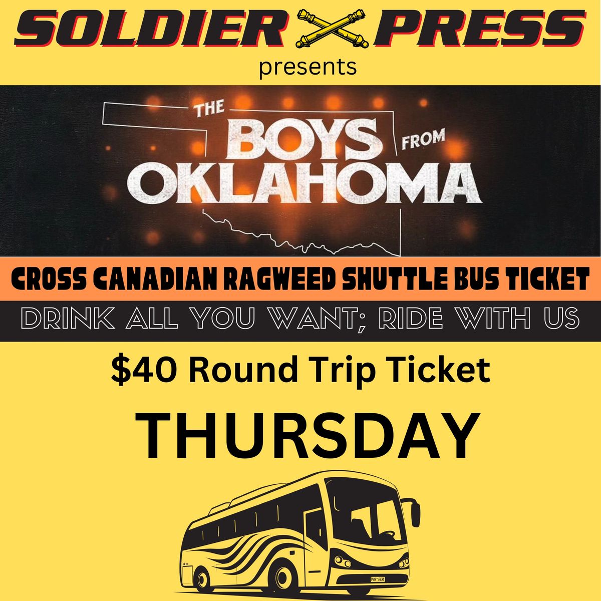 CCR Shuttle Bus Ticket (Round Trip per Day: Thursday)