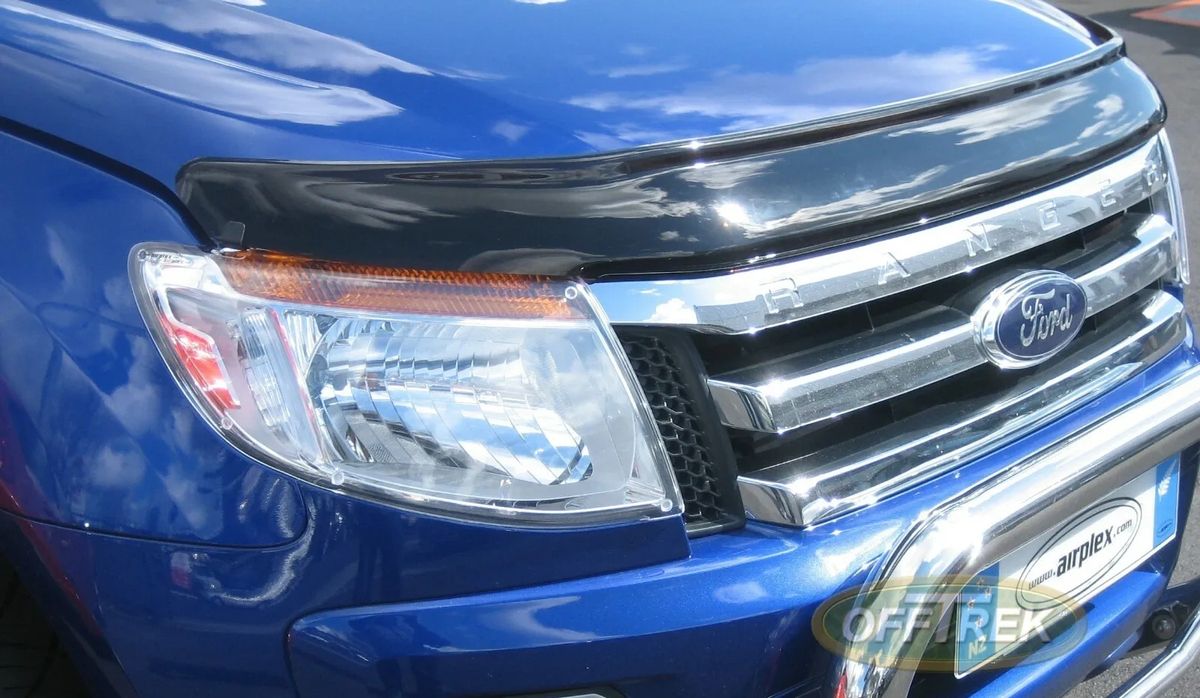 FORD RANGER 2012-2015 Mk5 AIRPLEX - DARK Bonnet Guard Stone Protector