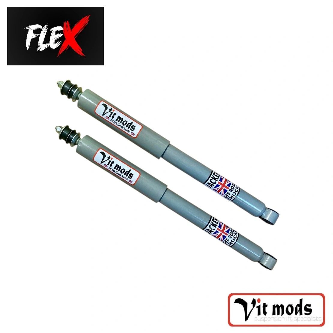 Extended GAS Shock Absorbers Off Road FLEX Range